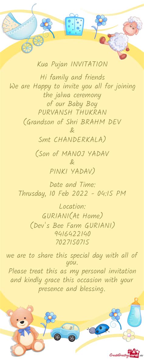 Grandson Of Shri Brahm Dev Free Cards