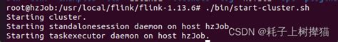 flink 安装以及可视化界面的简单使用 flink submit new job csdn博客