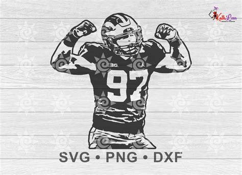 Aidan Hutchinson Svg Aidan Hutchinson Dxf Aidan Hutchinson Png Aidan