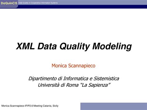 Ppt Xml Data Quality Modeling Powerpoint Presentation Free Download