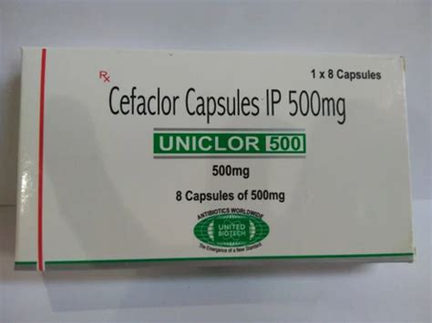 Ceclor Cefaclor Capsule Silk Pharmacy