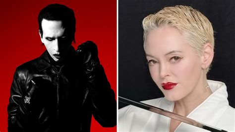 Marilyn Manson And Rose Mcgowan