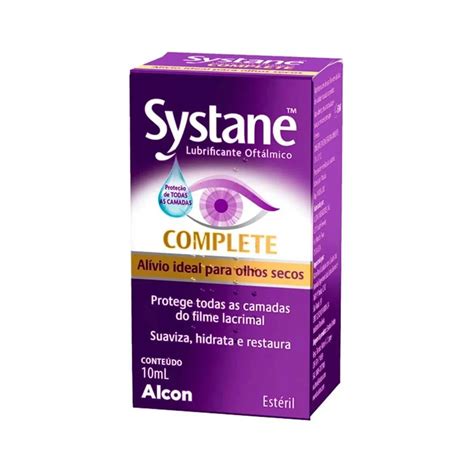 ColÍrio Systane Complete 10ml Alcon Farmácia Online Farmalar