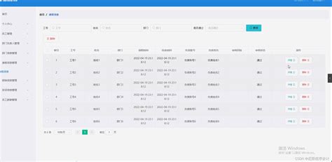 java人事管理系统 csdn博客
