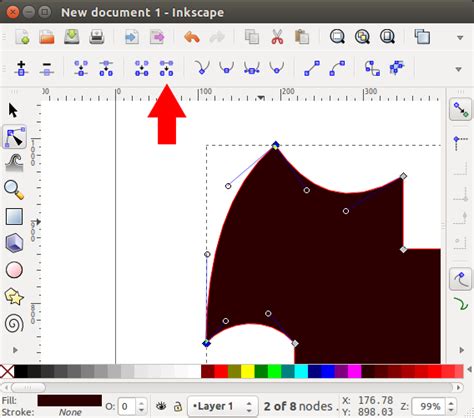shapes how to delete the path between two nodes but not the nodes