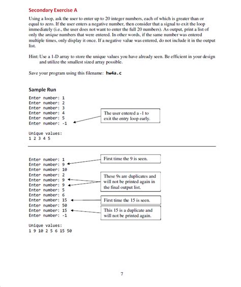 Solved Secondary Exercise A Using A Loop Ask The User To Chegg Com