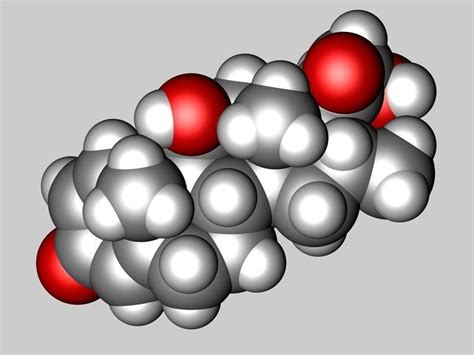 Dexamethasone Molecule 3d Model Cgtrader