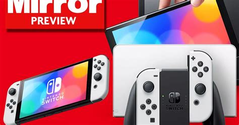 Nintendo Switch Oled Model Preview A Vibrant New Upgrade That Offers A