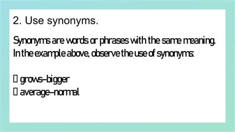 Restating Sentences And Summarizing Information From Various Text Types