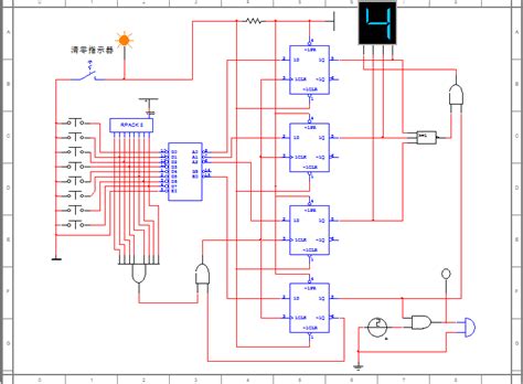 基于multisim的八路抢答器的设计与仿真 设计资料 基于74ls175d8路抢答器multisim仿真 csdn博客