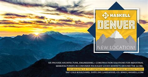 The Haskell Company On Linkedin Denver Haskell Company