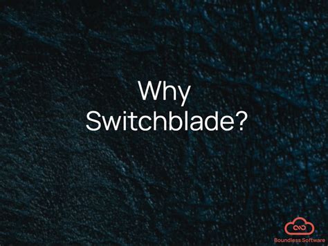 Boundless Software On Linkedin Switchblade Boundlesssoftware