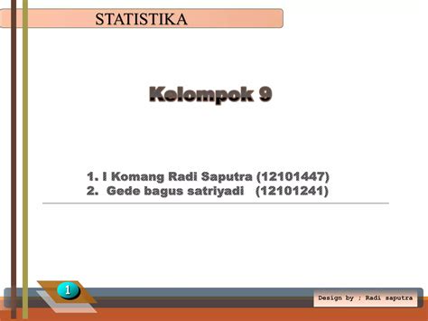 Statistika Uji Parametrik PPTX