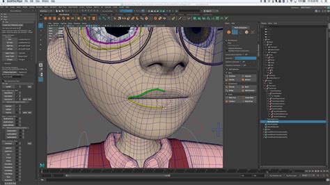 advanced skeleton face loop issue autodesk community