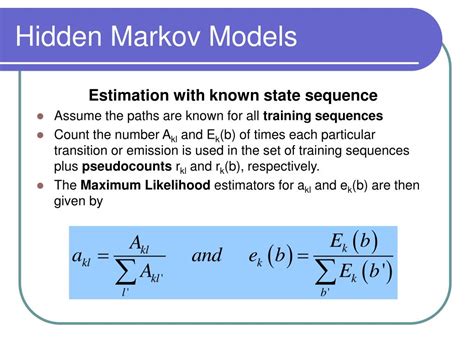 PPT Hidden Markov Models PowerPoint Presentation Free Download ID 3748518