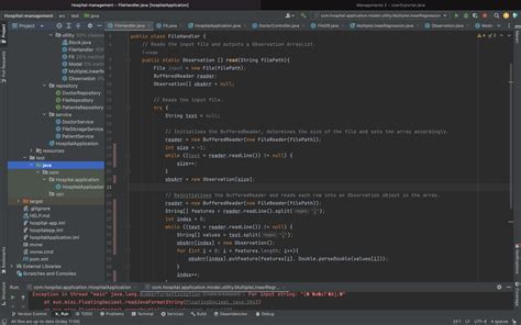 please i need help trying to fix the number format exception in