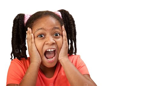Scared Girl Png