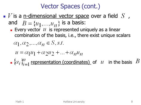 Math Foundations Of Cg Math 1 Hofstra University Ppt Video Online Download