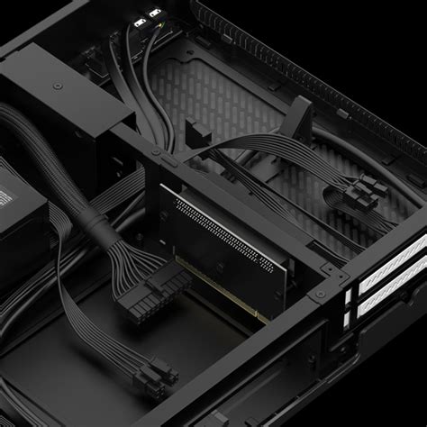 Fractal Design Node Black Slim Mini ITX Computer Case Newegg Com