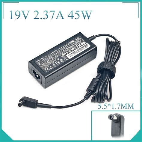 45w 19v 2 37a 5 5 1 7mm Ac Laptop Adapter Charger For Acer Aspire E5