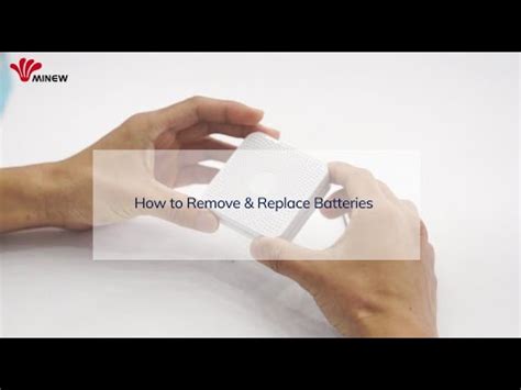 How To Remove And Replace Batteries Of E2 Max Beacon Youtube