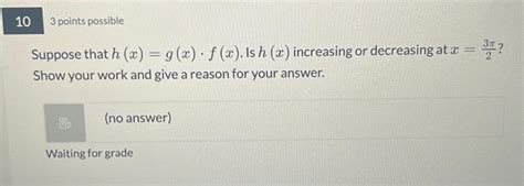Solved Consider The Functions F X 2x 1 And G X Cosx To