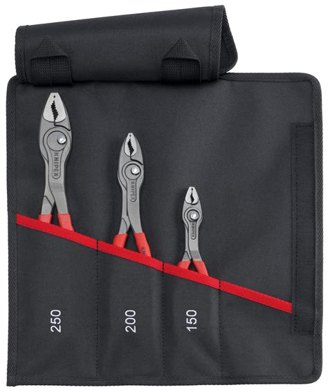 Knipex V Piece Twingrip Front Side Gripping Slip Joint Pliers Set