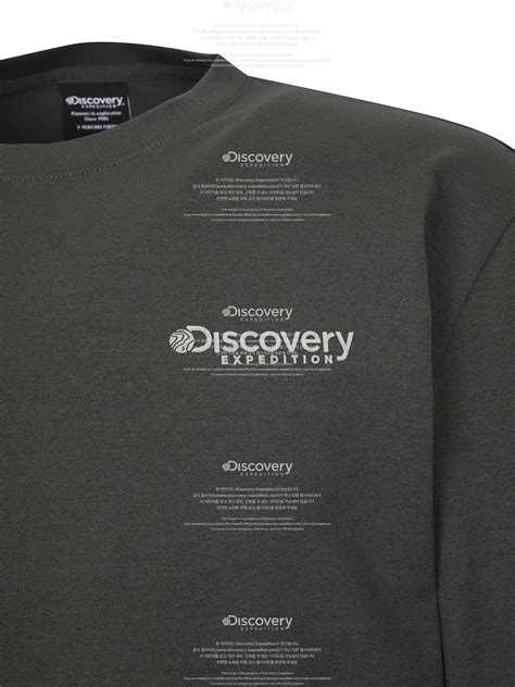 디스커버리 익스페디션 남성 에센셜 기능성 긴팔티셔츠 Dark Gray
