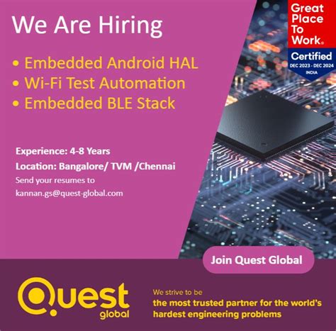 Kannan G S On Linkedin Hiring Csharp Wpf C Vc Java Desktopapplications Embedded Zephyr