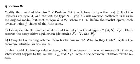 Solved The Questions I Want Answered Are A B And C In