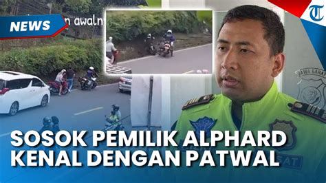 PANTAS DIKAWAL! Ternyata Sosok Pemilik Alphard Punya Hubungan Dengan Patwal di Bogor - YouTube
