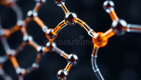 Molecular Structure Close Up Stock Image Image Of Structure Closeup 342291065