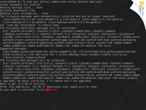 Crear Un Controlador De Dominio De Active Directory Con Samba En Ubuntu