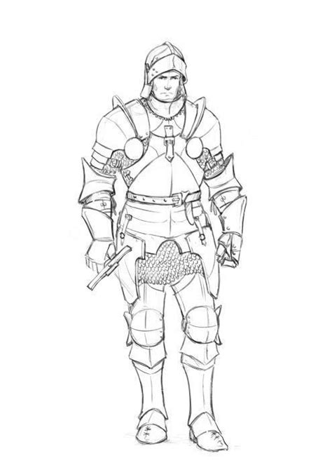 How To Draw A Knight Step By Step Tutorial Artofit