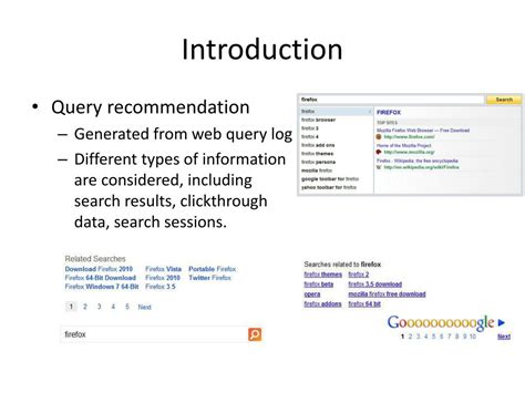 Ppt Exploring The Query Flow Graph With A Mixture Model For Query