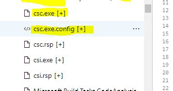 DotNetDeep Csc Exe Error The Specified Task Executable Location Projectlocation Packages