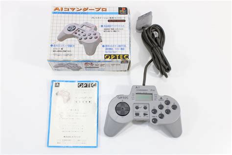 optec spc 2 ps ai commander pro controller boxed slph 00022 playstation