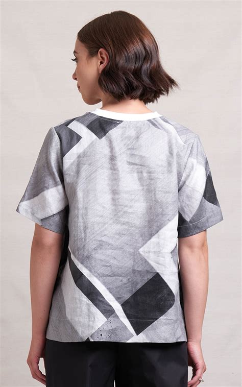 Sphere Tee Zebrano Australia Designer Clothing