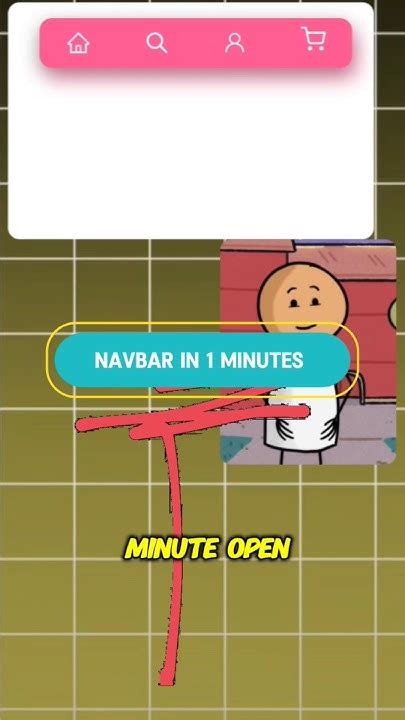 Create A Stylish Navbar In Less Than 1 Minute With Flexbox And Css Shorts Youtube