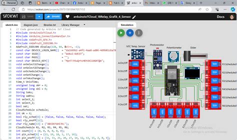 yuk bermain wokwi 5 koneksi dengan arduino iot cloud