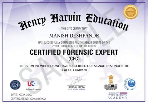 Cyber Forensics Course Certification Henry Harvin®