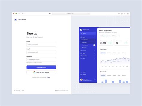 Saas Sign Up Page — Untitled Ui By Jordan Hughes® On Dribbble