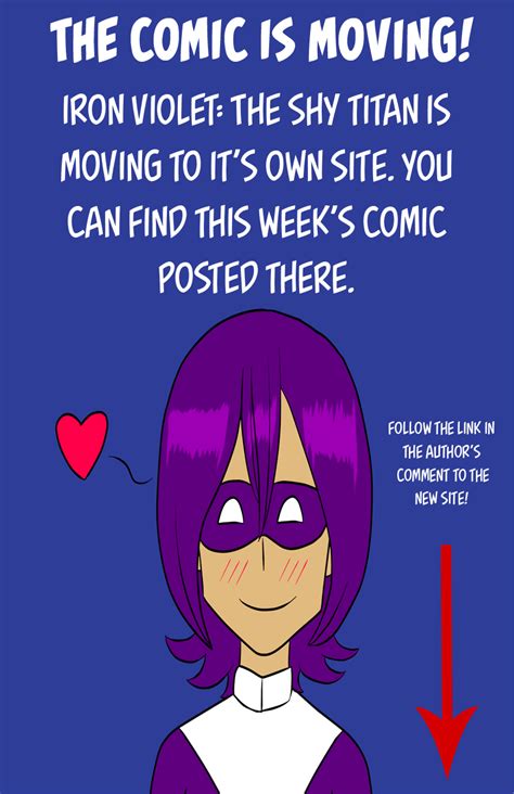 Weve Moved Iron Violet The Shy Titan Comic Fury Comic Fury