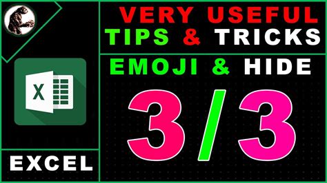 Excel Tips And Tricks Microsoft Excel For The Guru Youtube
