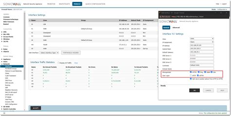 How Can I Enable Or Disable Sonicwall Firewall Management Access
