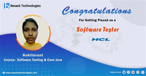 Besant Technologies On Linkedin Softwaretesting Java Manualtesting Selenium Placements…