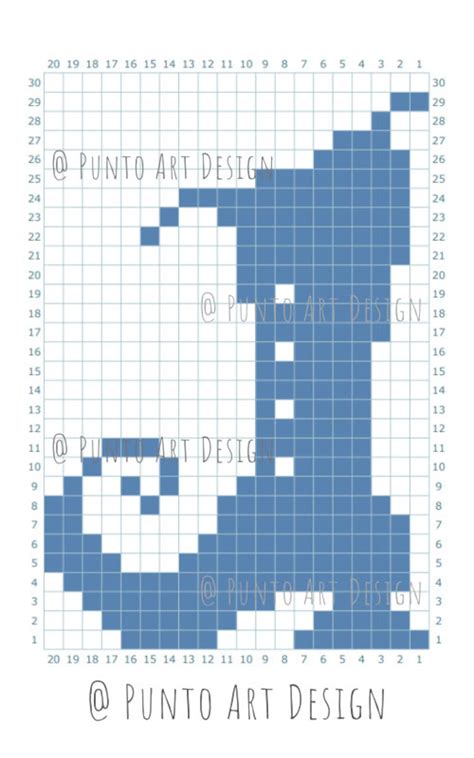 Grid Pattern 32 Charts Halloween Design Mosaic Crochet Pattern C2c Graphgan Graph Paper For