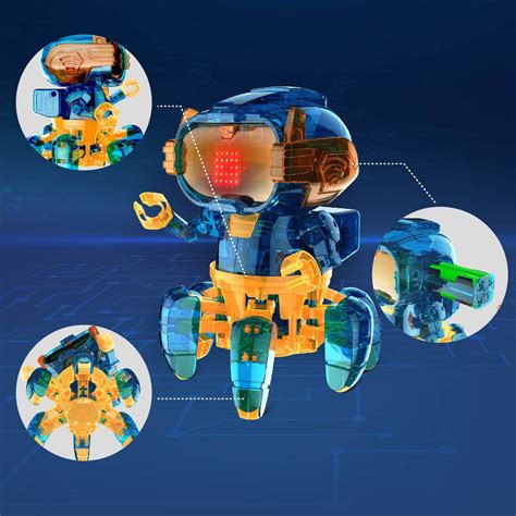 diy remote control intelligent robot programable bluetoot educational