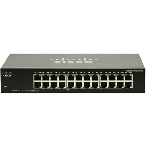 Cisco Small Business Sf100 24 Na 24 Ports Ethernet New
