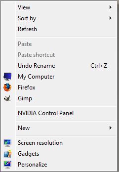 Context Menu Add Shortcuts With Icons Tutorials